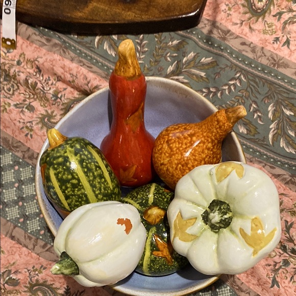 Pier 1 | Accents | Pier One Vintage Decorative Ceramic Gourds There Are ...